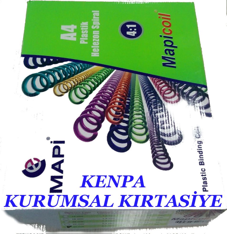 Kenpa Kurumsal Kırtasiye Okul Eğitim Gereçleri. Mapi helezon spiral ...
